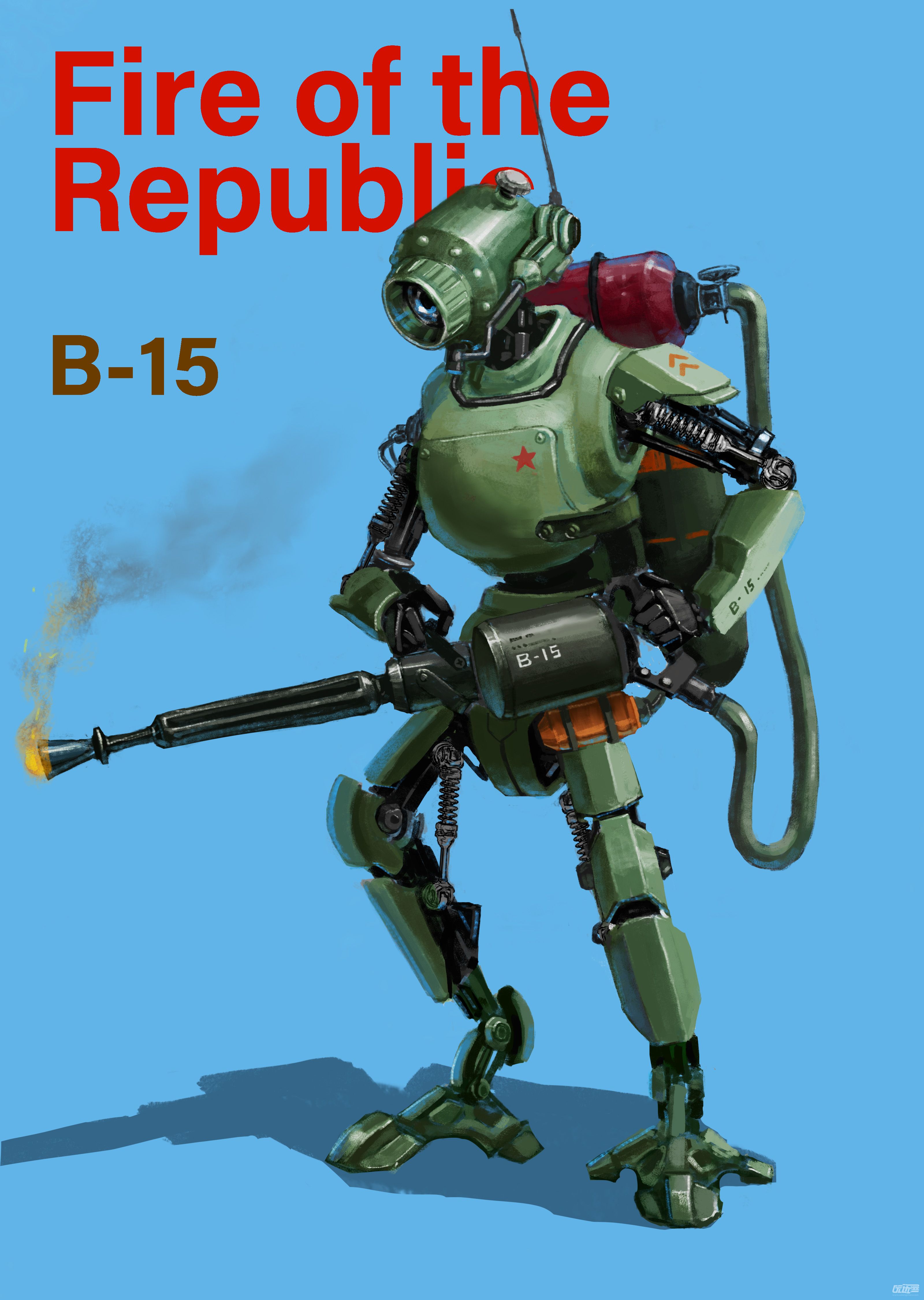 Fire of the Republic - 优动漫-动漫创作支援平台 | 优动漫PAINT绘画软件